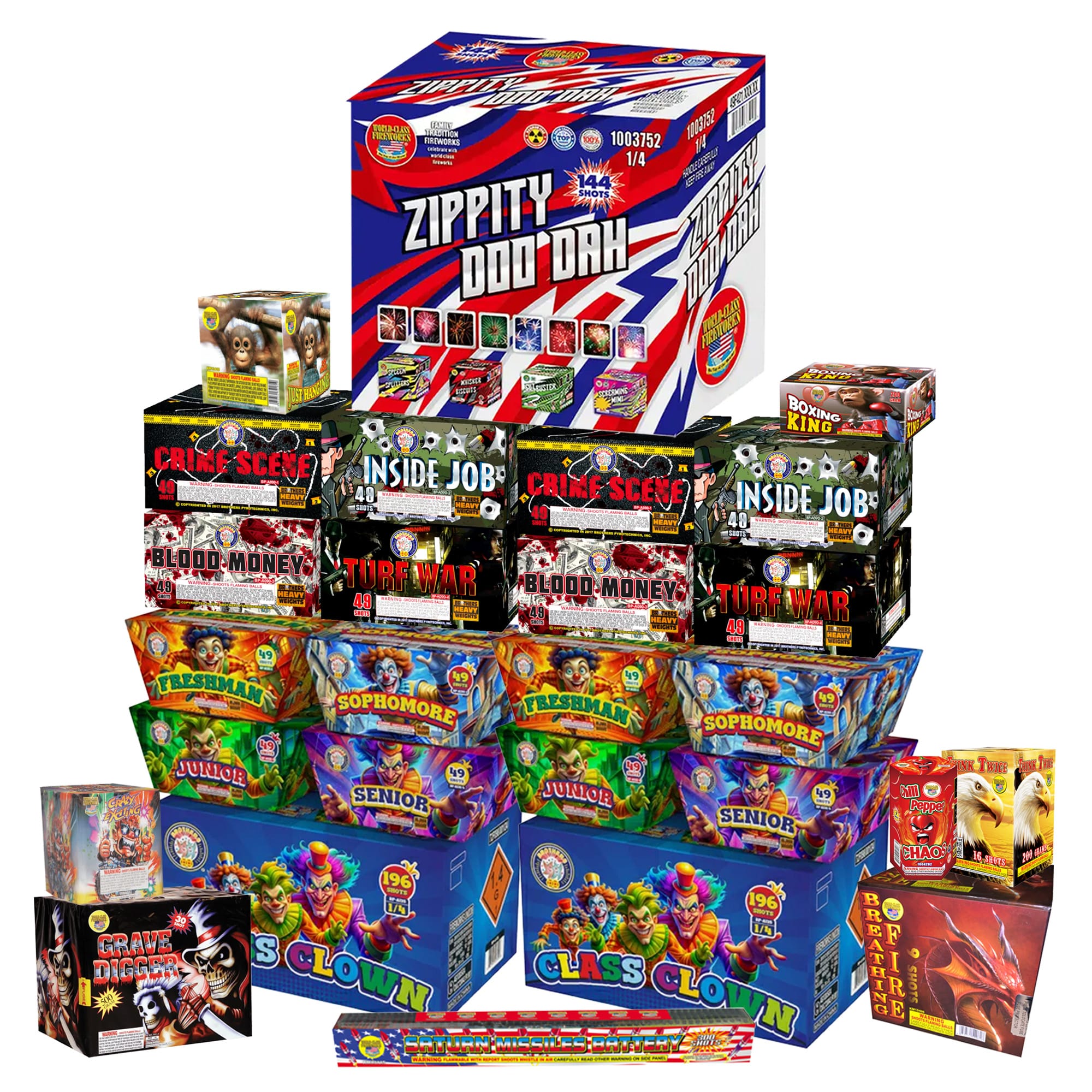 $1500 Pallet Pack - Pallet Packs - Order Fireworks Online