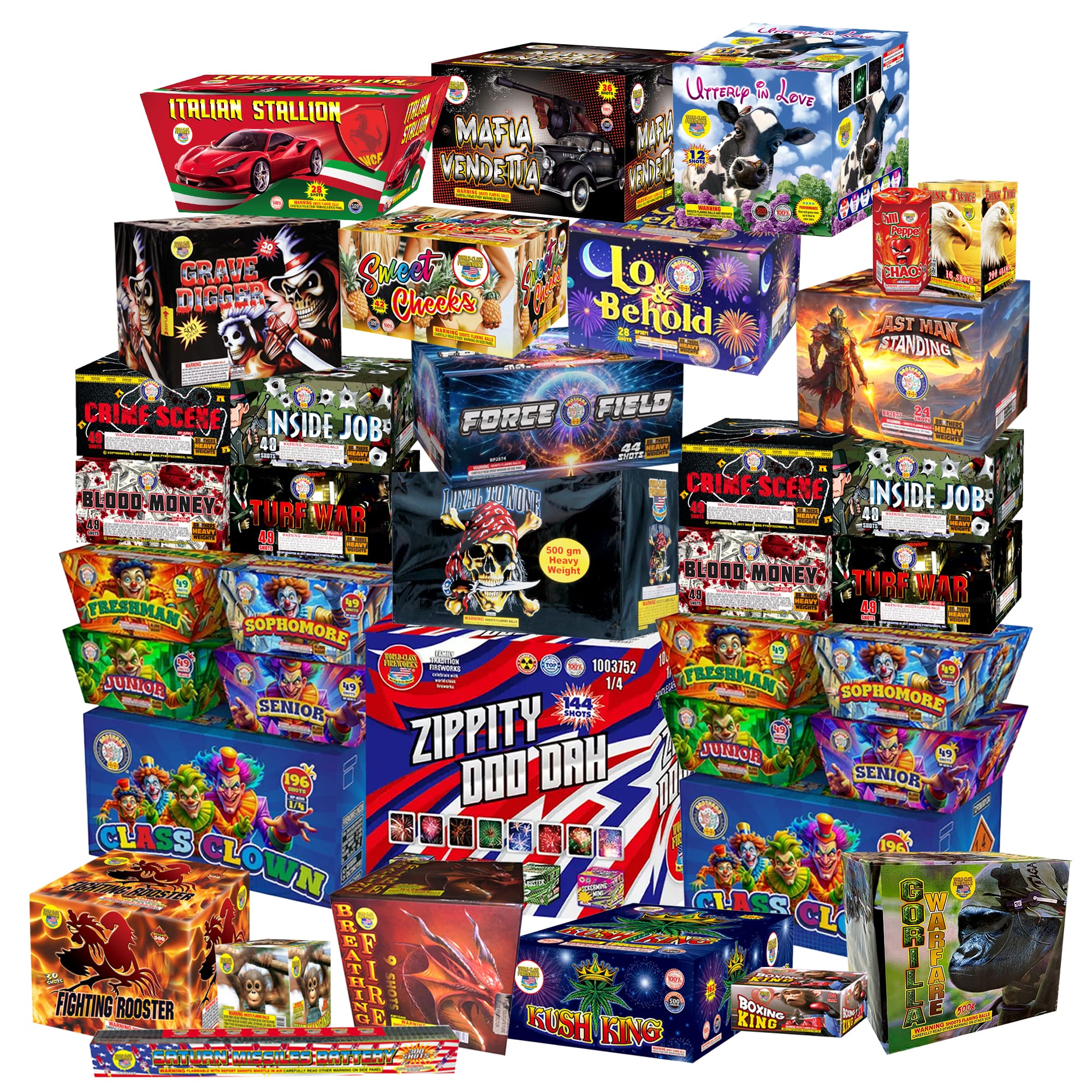 $3000 Pallet Party Pack | Pallet Packs | Order Fireworks Online